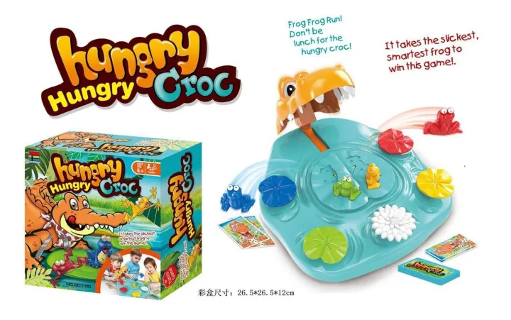 T.P. TOYS Hungry hungry croc เกมส์จระเข้งับกบ ของเล่นสุดฮิตในต่างประเทศ ...