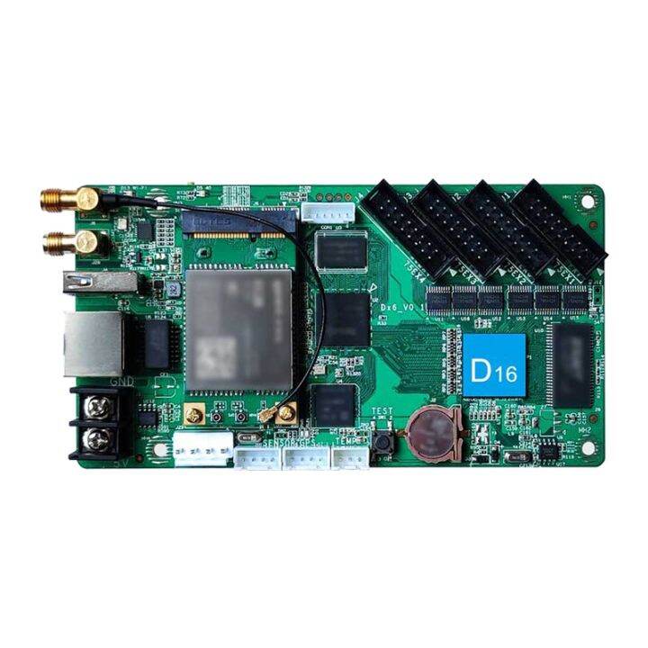 Asynchronous Full Color Banner Screen Control Card HD-D16 with Wifi ...