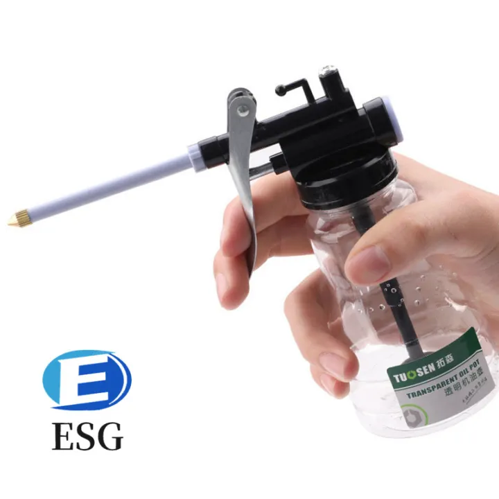 oiler for greasing Transparent Oil Can Lubrication High Pressure Pump ...
