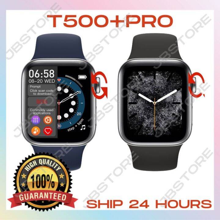 Smartwatch T500 Plus Pro Full Screen DisplayHeart Rate MonitorBT ...