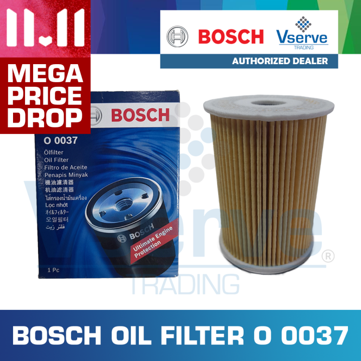 Bosch Oil Filter O 0037 for Nissan | Lazada PH