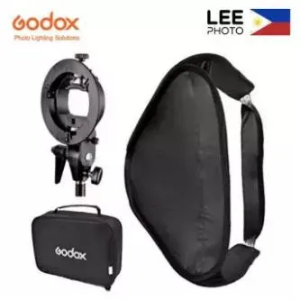 Godox Studio Photo Flash Softbox Light Kit 60 x 60cm / 24" * 24" + S ...