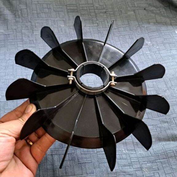 S 132 - external fan - kipas dinamo - kipas elektro motor / pompa ...