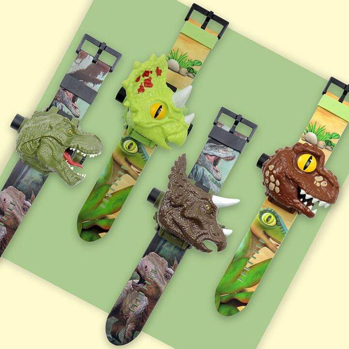NEW Gifts For Boys Children Triceratops LED Tyrannosaurus Rex Students ...