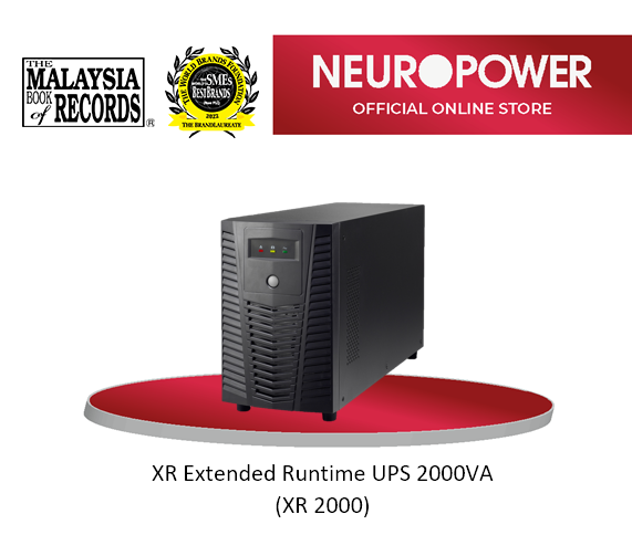 NEUROPOWER UPS [2000VA] XR2000 LINE INTERACTIVE UPS WORKS WITH CAR ...