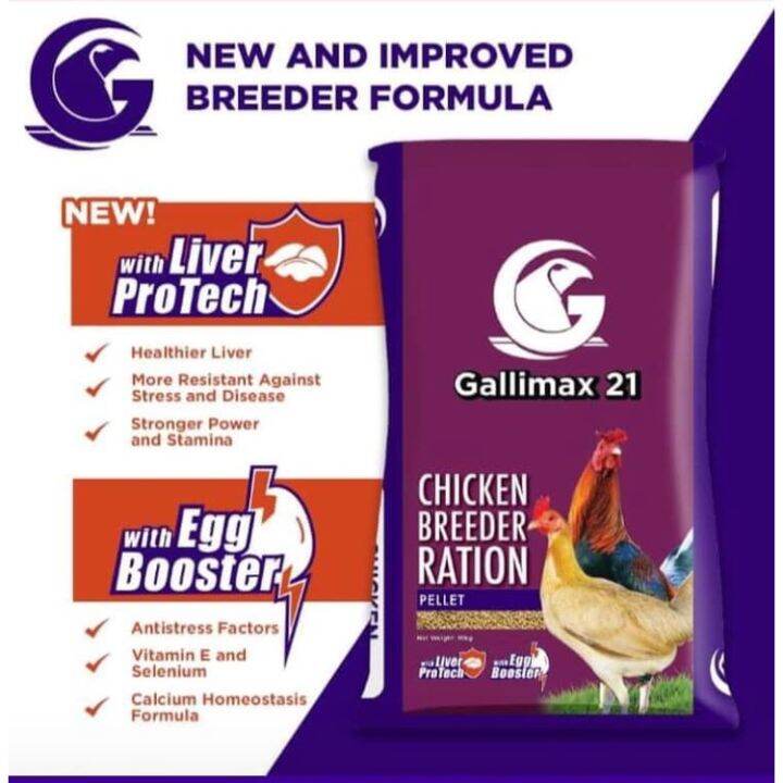 【COD】 Pilmico - Gallimax 21 repacked per 2kg | Lazada PH