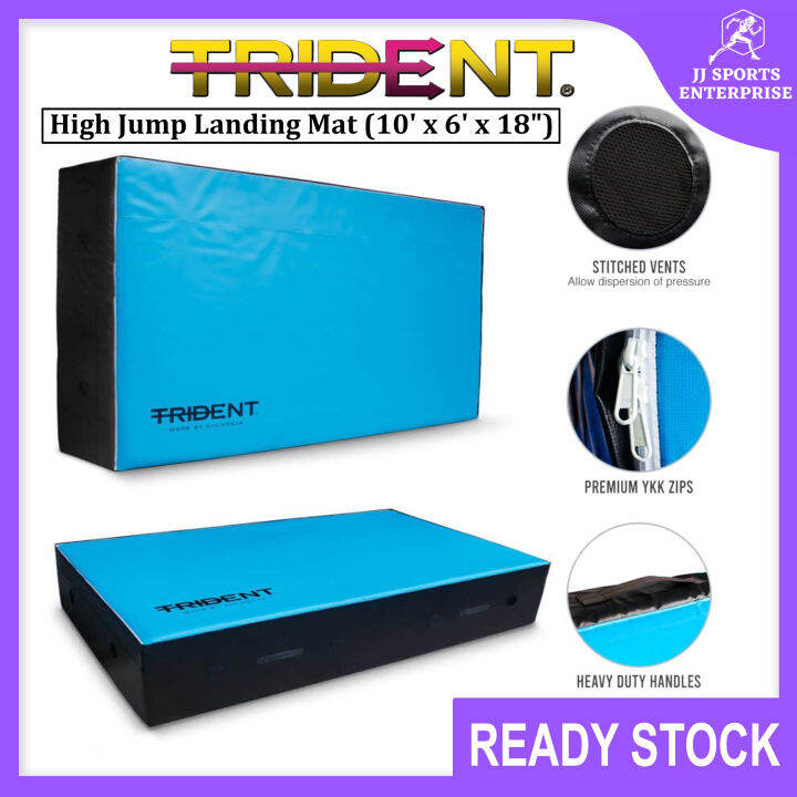 Trident High Jump Landing Mat (10' x 6' x 18") Jumping Mat | Lazada