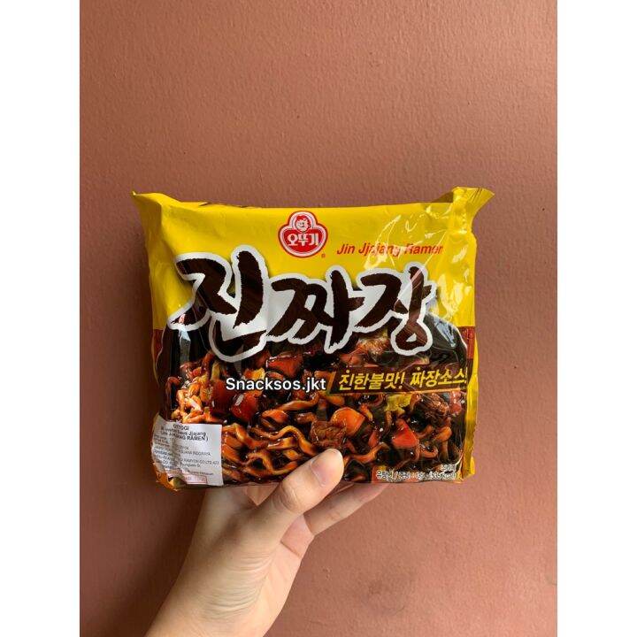 Ottogi Korean Jin Jjajang Ramen 135gr | Lazada Indonesia