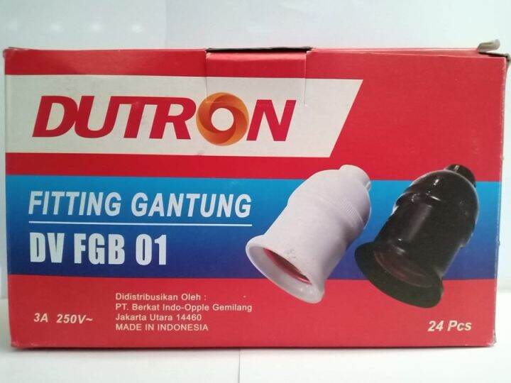 Dutron DV FGB 01 Fitting Gantung E27 Fitting Lampu Gantung -SATUAN - | Lazada Indonesia