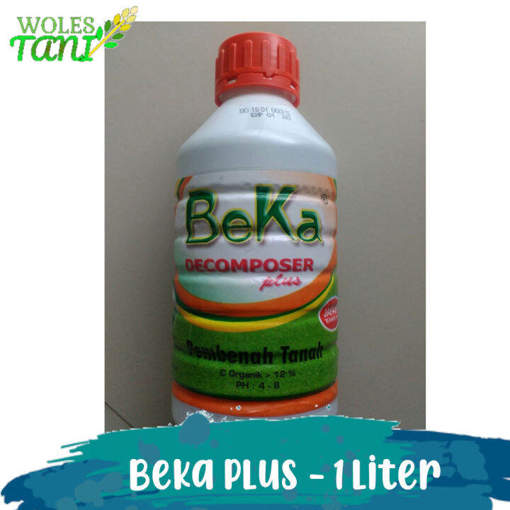Pupuk Beka Plus 1 Liter Dekomposer Tanah | Lazada Indonesia