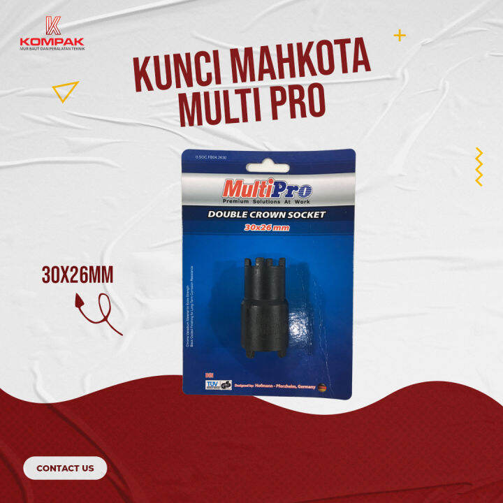 Kunci Mahkota Multipro Double Crown Socket | Lazada Indonesia