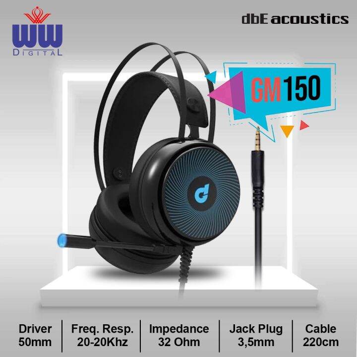 Professional Gaming Headphone DBE GM150 3.5mm | Lazada Indonesia