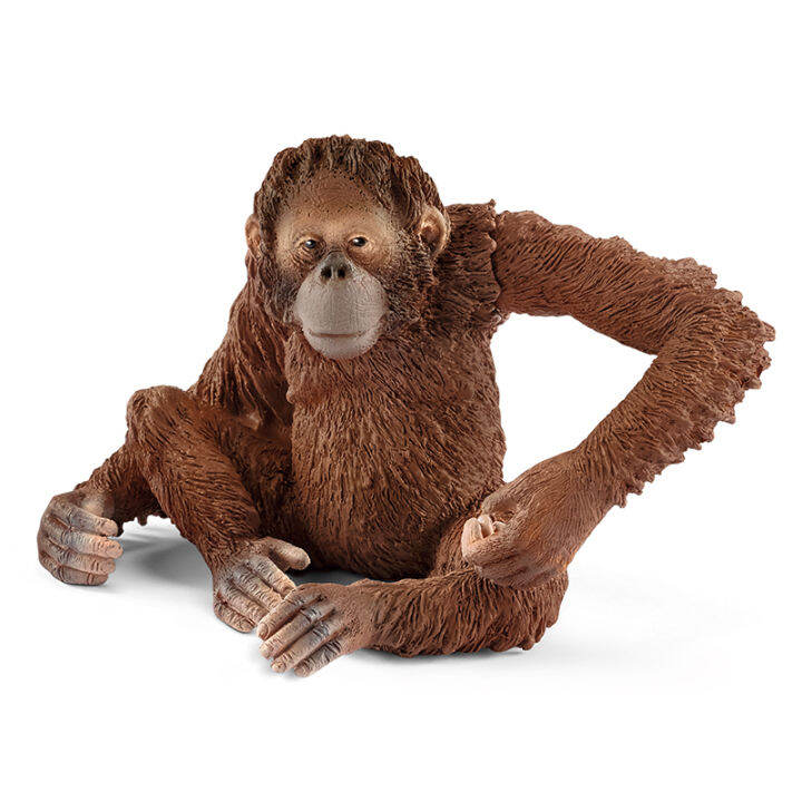 Sile schleich orangutan mother 14775 simulation wild animal model ...