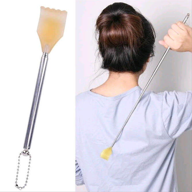 ALAT GARUK PUNGGUNG STAINLESS / TELESKOPIC / ANTI KARAT / GARUKAN ...