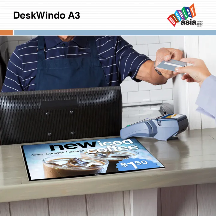 Table Top Display (DeskWindo A3) Poster Displays | Lazada