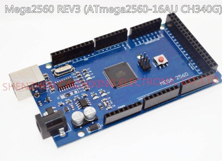 Mega 2560 R3 Mega2560 Rev3 Atmega2560-16au Ch340g Board On Usb Cable ...