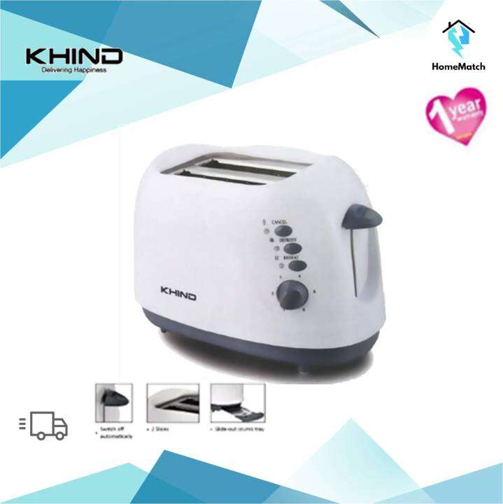 KHIND Bread Toaster BT102 | Lazada
