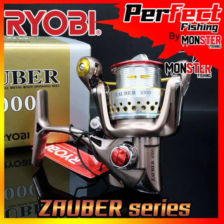 รอกตกปลา รอกสปิน รอก Ryobi zauber มี เบอร์ 1000 /2000 /3000 /4000 ของ ...
