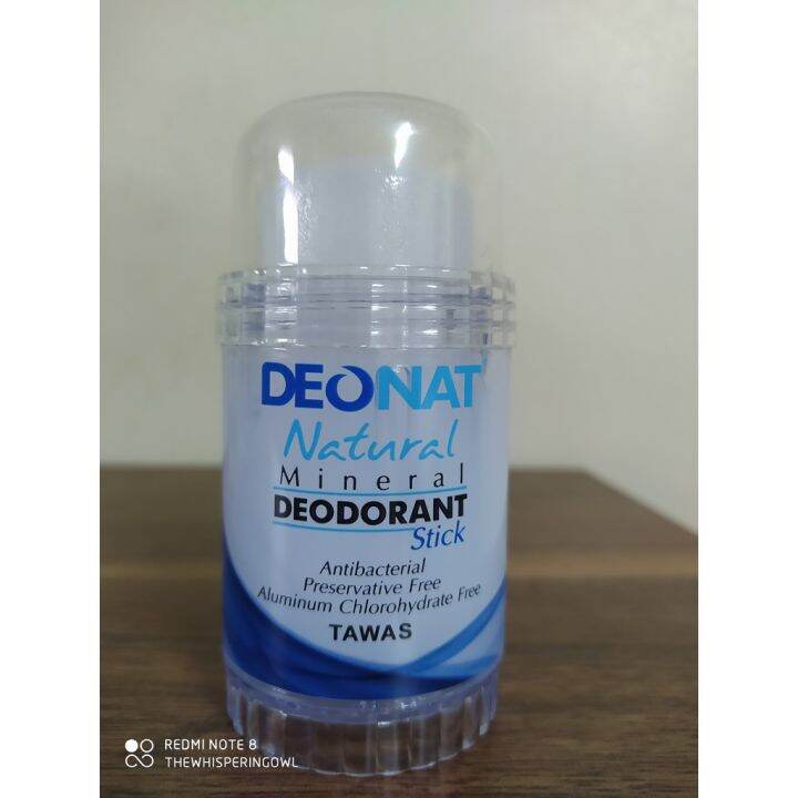 DeoNat Mineral Deodorant Natural Aloe Papaya Stick 60g 80g 100g Roll On ...