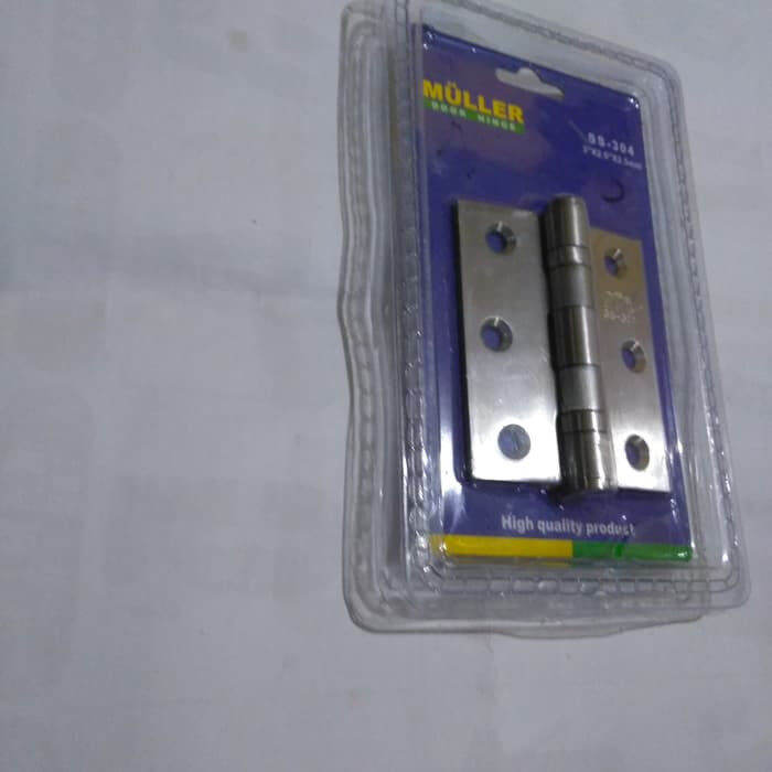 Engsel Pintu Muller 3 inc / Door Hinge SS - 304 Asli Kuningan | Lazada ...