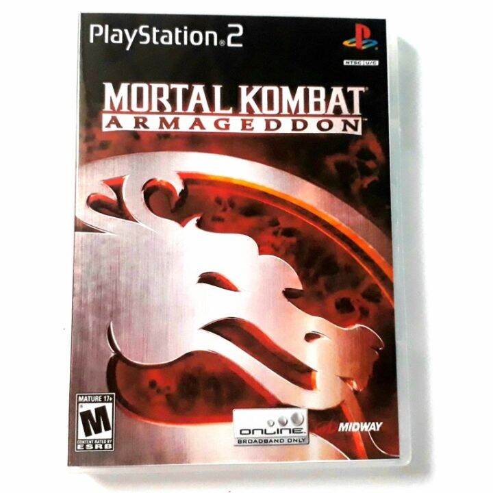 Hot qtgg09 Mortal Kombat Armaggedon PS2 Playstation2/PS2 Game ...