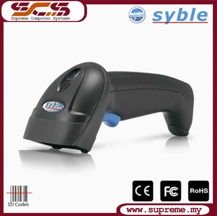 【SYBLE】XB-2058 Professional Plug and Play Barcode Scanner | Lazada