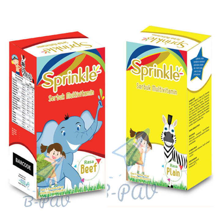 Sprinkle Multivitamin Anak Untuk Pertumbuhan I Taburan Vitamin Untuk ...