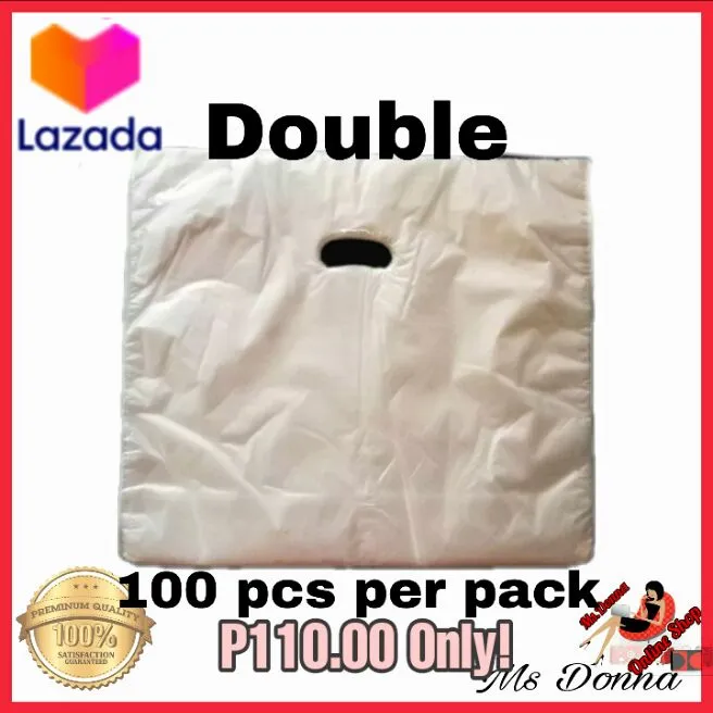 Milk Tea Plastic Bag / Beverage Take Away Plastic Bag (Double - 100 pcs ...