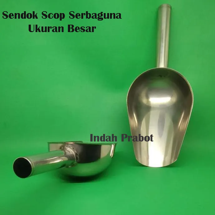 SENDOK SCOP ES BATU / SENDOK GULA SERBAGUNA STAINLESS STELL / UKURAN ...