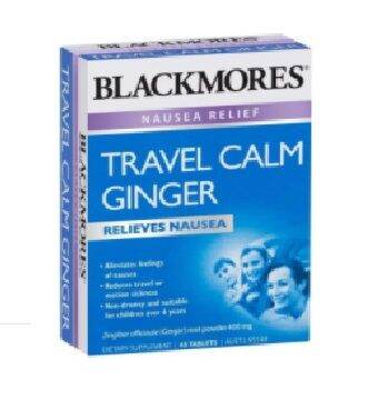 Blackmores Travel Calm Ginger 45 Tablets - Made in Australia | Lazada ...