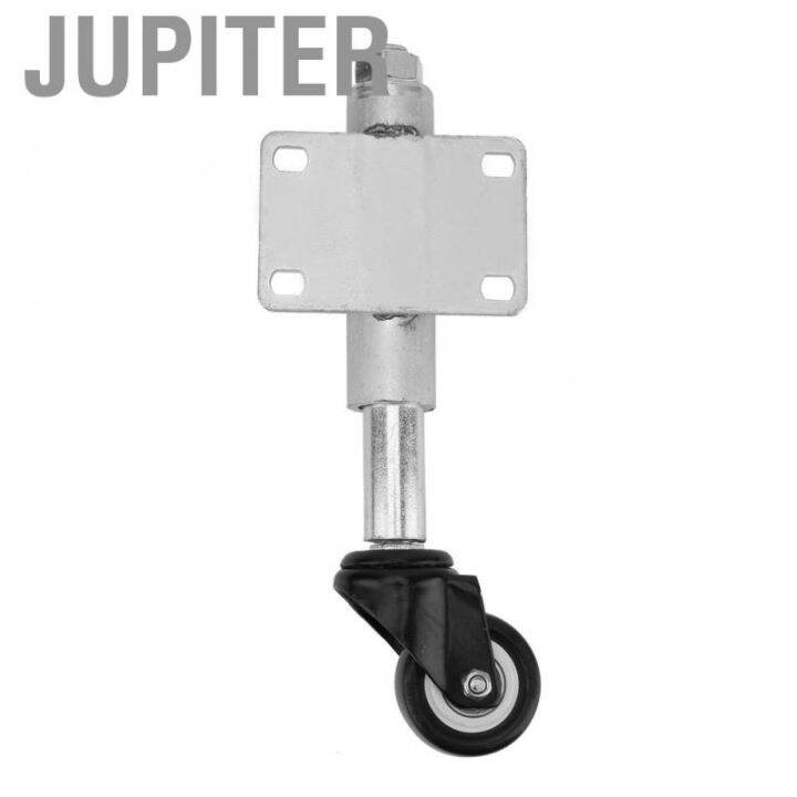 Jupiter 2" PU Gate Wheel Spring Loaded Swivel Caster Heavy Duty 110lbs ...