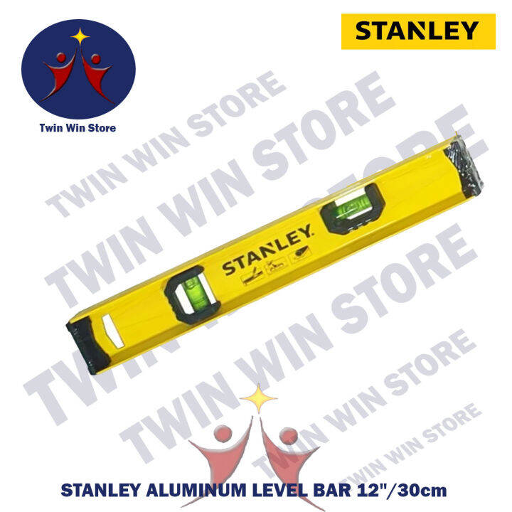 STANLEY ALUMINUM LEVEL BAR 12"/30CM | Lazada PH