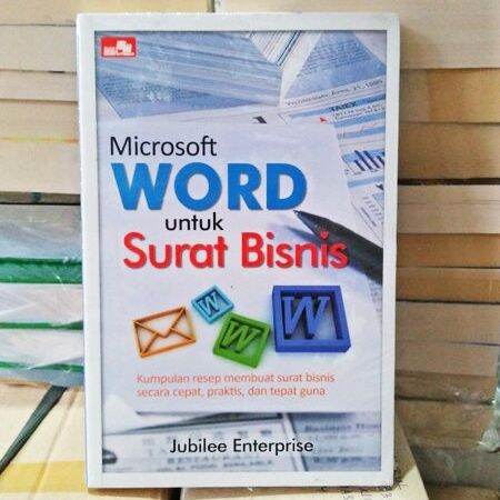 Buku Microsoft Word untuk Surat Bisnis Kumpulan Resep Membuat Surat ...