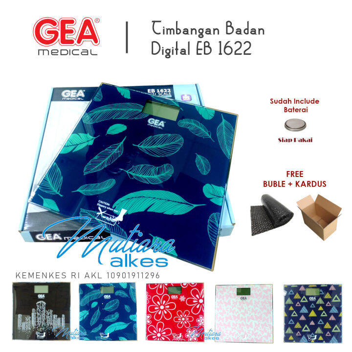 Timbangan Injak Berat Badan Digital GEA - EB 1622 | Lazada Indonesia