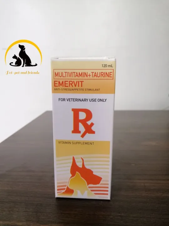EMERVIT Multivitamins + Taurine Appetite Stimulant 120ml | Lazada PH