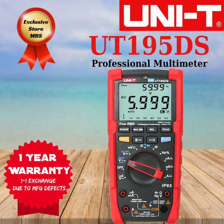 UNI-T UT195M UT195DS Professional Multimeter | Lazada