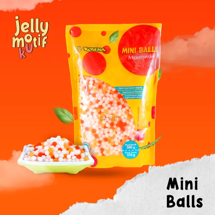 Topping Minuman Jelly Bubble Mini Balls Jelly Mutiara 500g | Lazada Indonesia