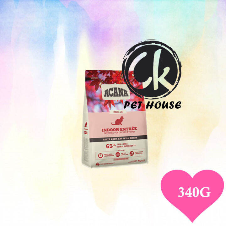 Acana Indoor Entree Grain Free Cat Food 340G | Lazada
