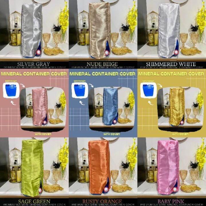GALLON COVER SILK Container Cover Mineral Water Gallon Cover | Lazada PH