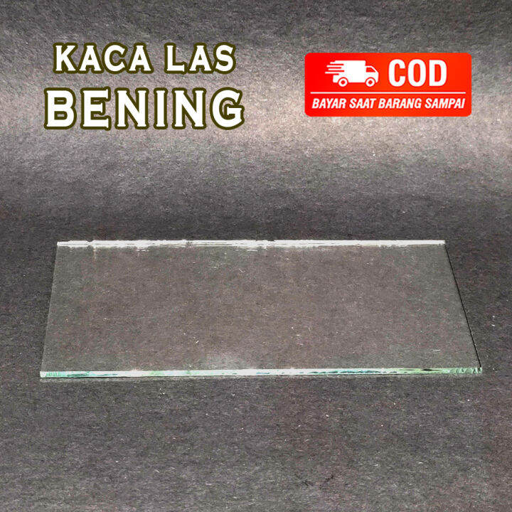 KACA LAS BENING / KACA LAS PUTIH / KACA LAS TRANSPARAN CLEAR | Lazada ...