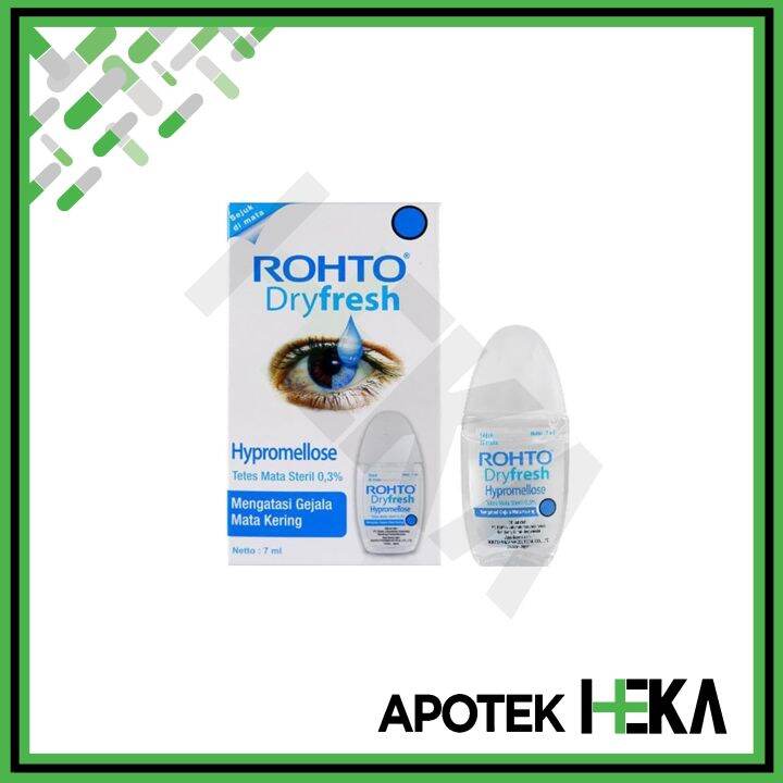 Rohto Dry Fresh 7 ml - Obat Tetes Mata Kering | Lazada Indonesia