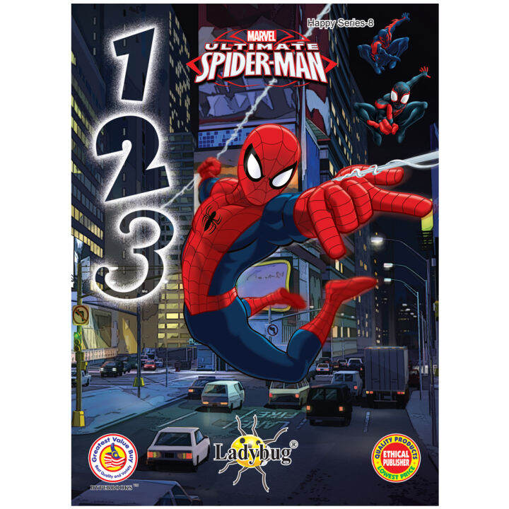 Spider-Man 123 - 16 Pages B5 Size HAPPY SERIES - 8 | Lazada