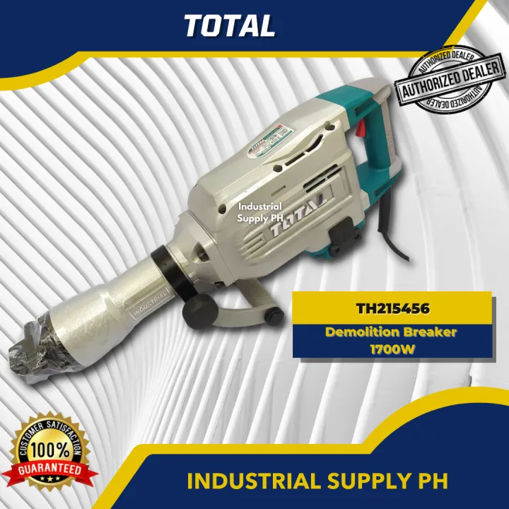 TOTAL TH215456 Demolition Breaker 1700W [ISPH | TPT] | Lazada PH