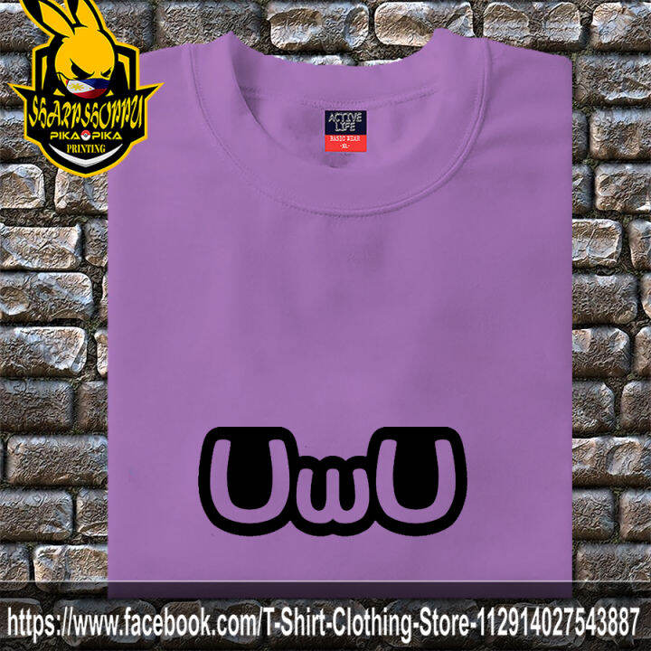TREND UWU AND OWO MED UNISEX TSHIRT | Lazada PH