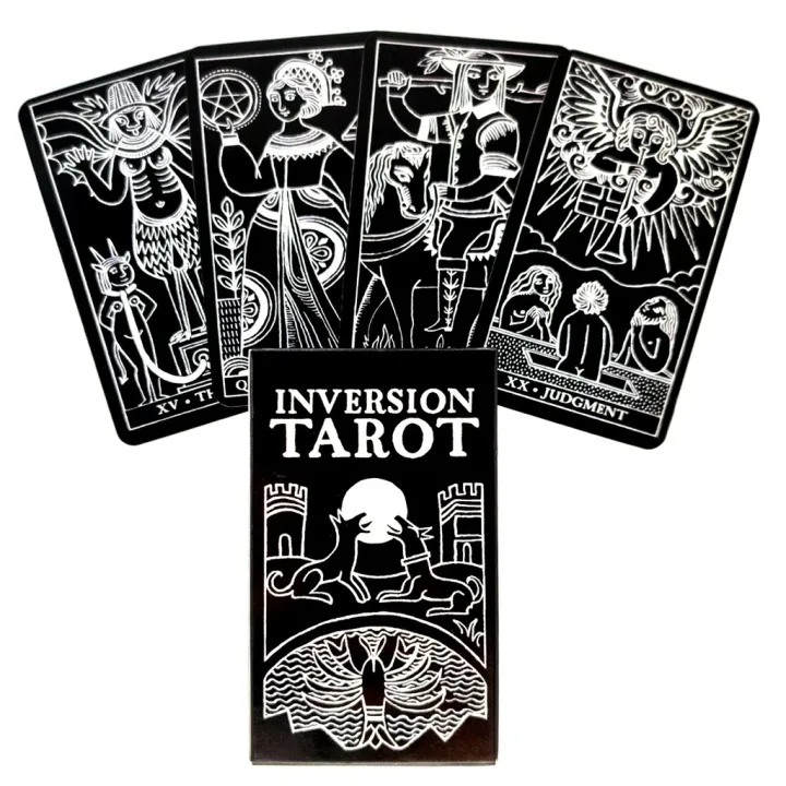 78Pcs Inversion Tarot in a Tin Tarot Cards English Version Divination Deck Board Game | Lazada PH