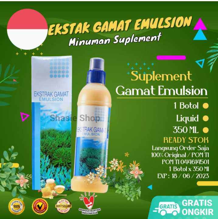 GAMAT EMULSION EKSTRAK GAMAT EMULSION ORIGINAL KLINK 350 ML | Lazada ...