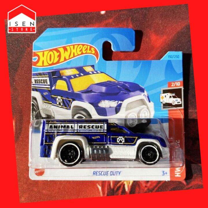 Hot Wheels - RESCUE DUTY - HW RESCUE 2/10 Toy Cars & Trucks for Kids ...