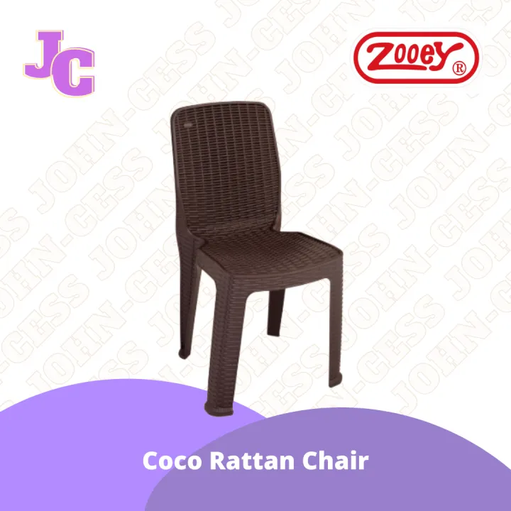 Zooey 351 Coco Rattan Chair 6 PCS | Lazada PH