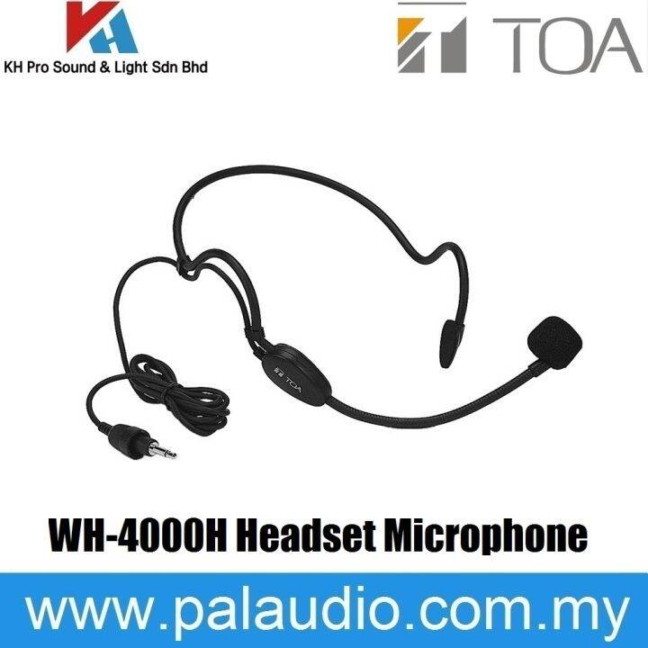 TOA WH-4000H Headset Microphone | Lazada