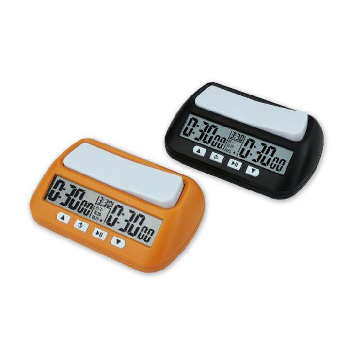 New Professional Chess Clock Digital Watch Count Up Down Timer Board Game Stopwatch Sports ...
